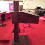CHURCH PULPIT & SCREEN COVER - Wood Creations of NC